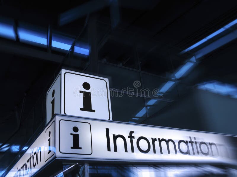 Important Travel Information Stock Photo - Image of help, direction ...
