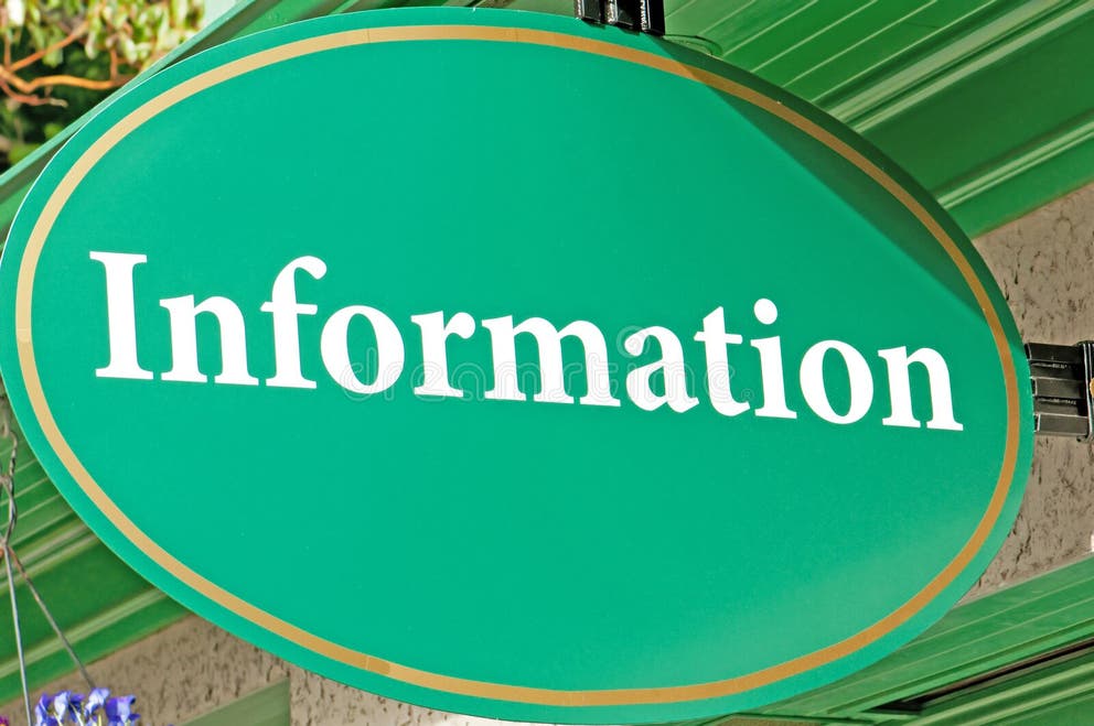 Information Sign, Tourist Help Stock Photo - Image of help, sign: 34757648