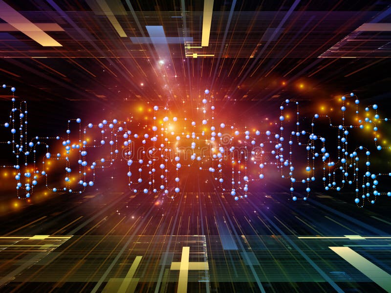 Information Signals stock illustration. Illustration of connection ...