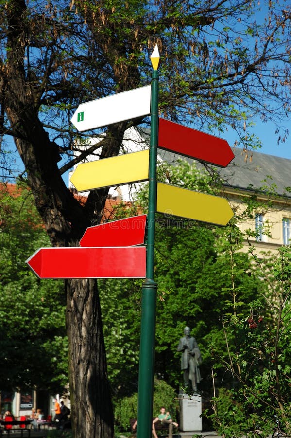 Information signs stock photo. Image of direction, guide - 2359522