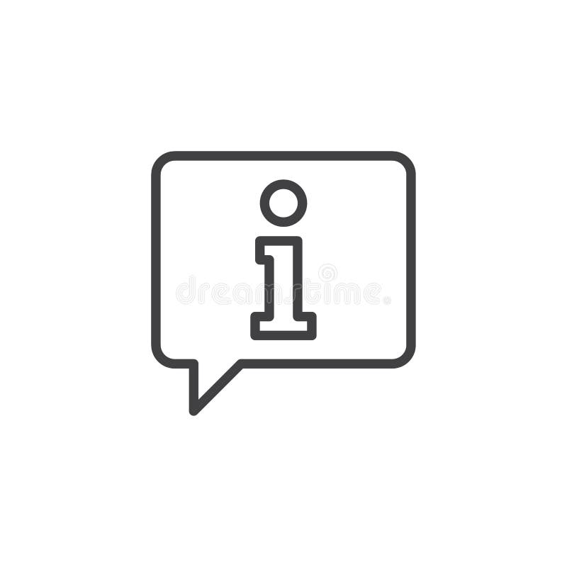 Info bubble vector icon stock vector. Illustration of filled - 115941744