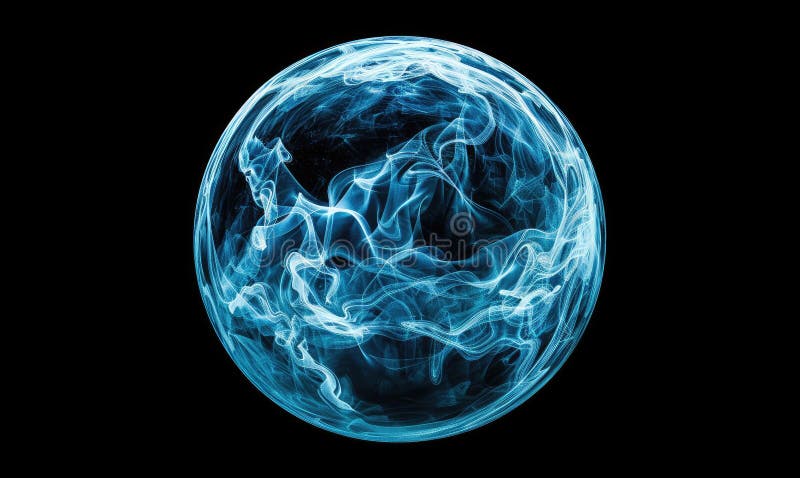 An Information Sphere with Data and Information Drawn As a Globe ...