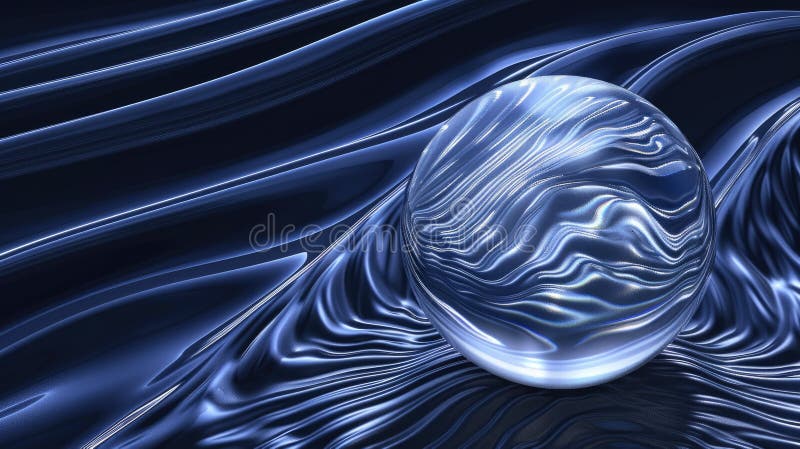 An Information Sphere with Data and Information Drawn As a Globe ...