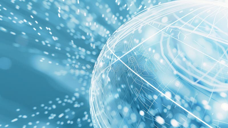 An Information Sphere with Data and Information Drawn As a Globe ...