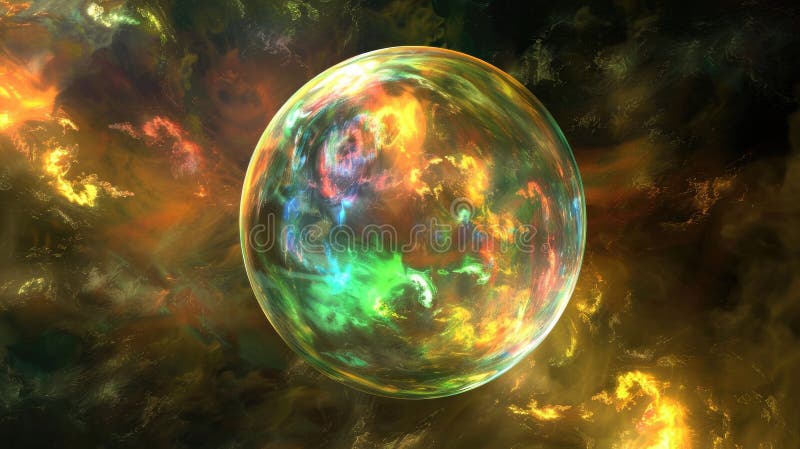 An Information Sphere with Data and Information Drawn As a Globe ...