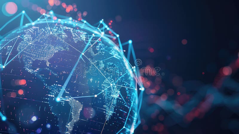 An Information Sphere with Data and Information Drawn As a Globe ...