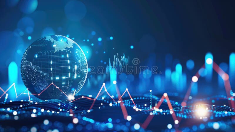 An Information Sphere with Data and Information Drawn As a Globe ...