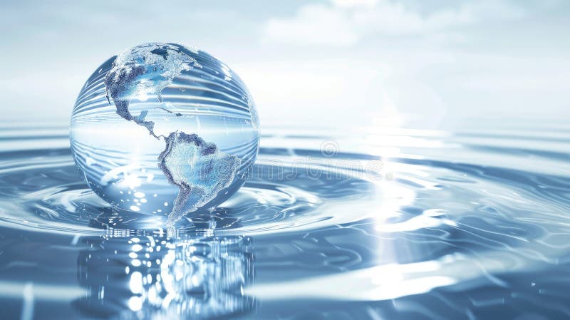 An Information Sphere with Data and Information Drawn As a Globe ...