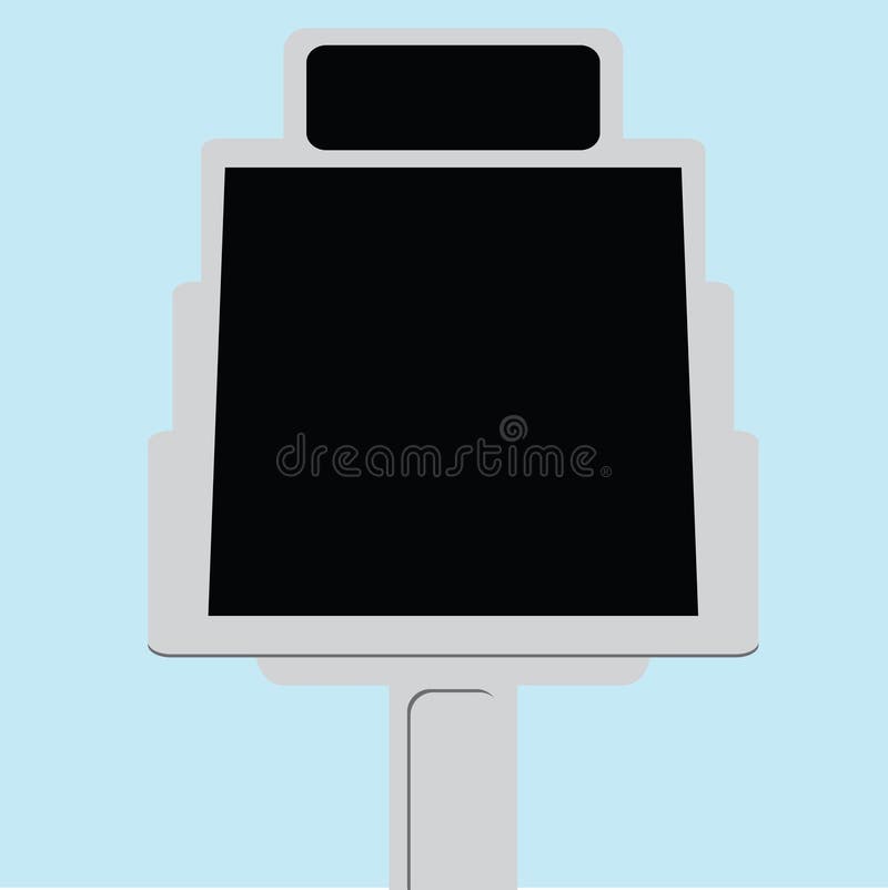 Information stand stock vector. Illustration of blackboard - 29500835