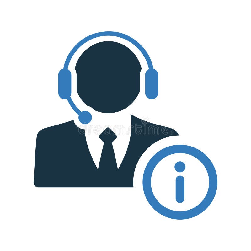 Information, Support Icon. Line Symbol Stock Illustration ...