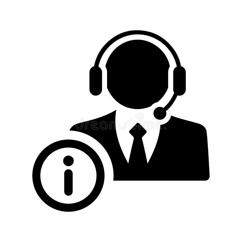 Information, Support Icon. Line Symbol Stock Illustration ...