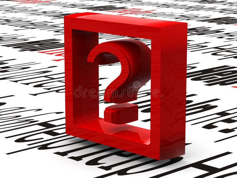 Information. Symbol stock illustration. Illustration of interrogation ...