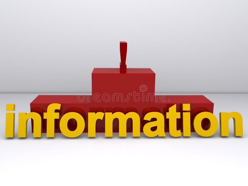 Information symbol stock illustration. Illustration of searching - 7619083