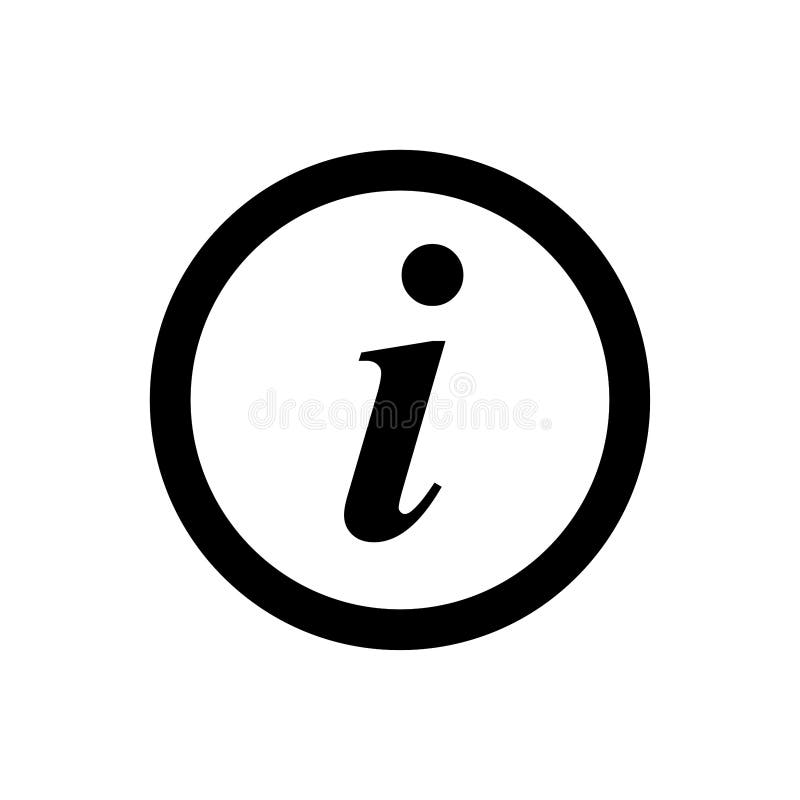 Information Symbol Icon Vector Design Template Stock Vector ...