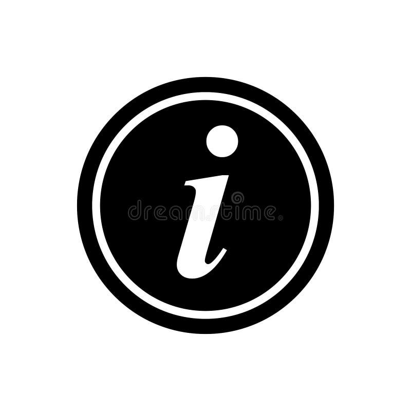 Information Symbol Icon Vector Design Template Stock Vector ...