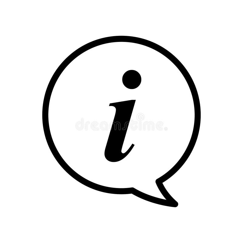 Information Symbol Icon Vector Design Template Stock Vector ...