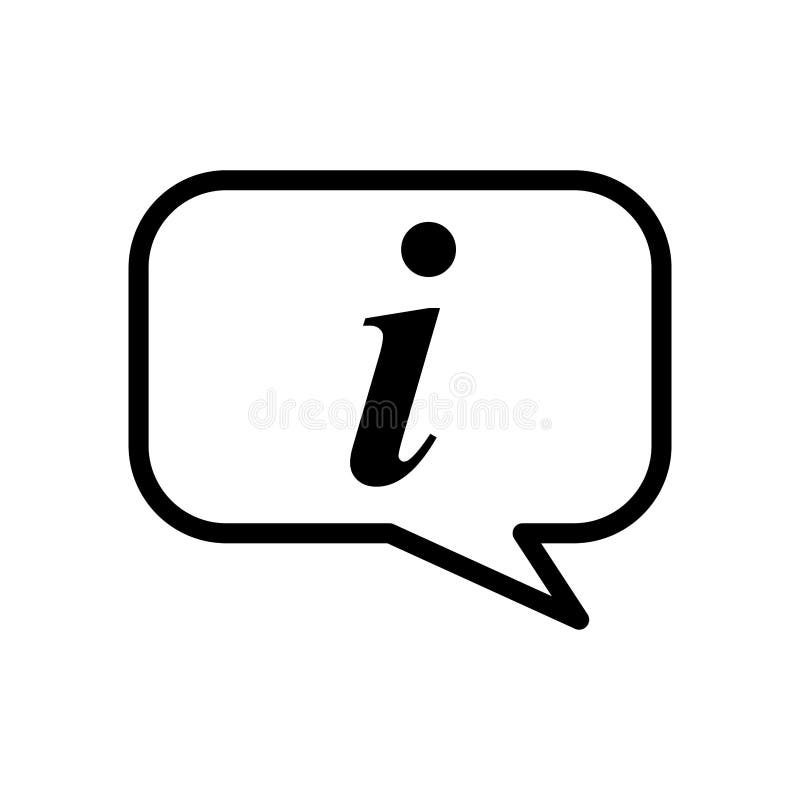 Information Symbol Icon Vector Design Template Stock Vector ...