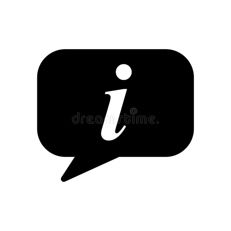 Information Symbol Icon Vector Design Template Stock Vector ...