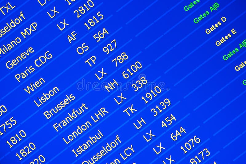 Information table stock photo. Image of timetable, departure - 36011072