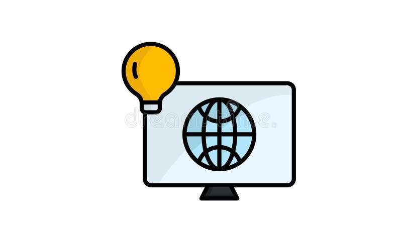Information Technology Animated Icon. Animated Icon Related Innovation ...