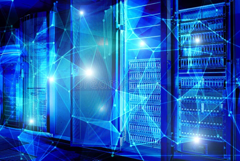 Information Technology or it As a Art Background Stock Image - Image of ...