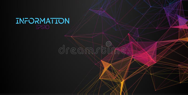 Information Technology Background. Big Data Information Cloud Technology. Future Network ...