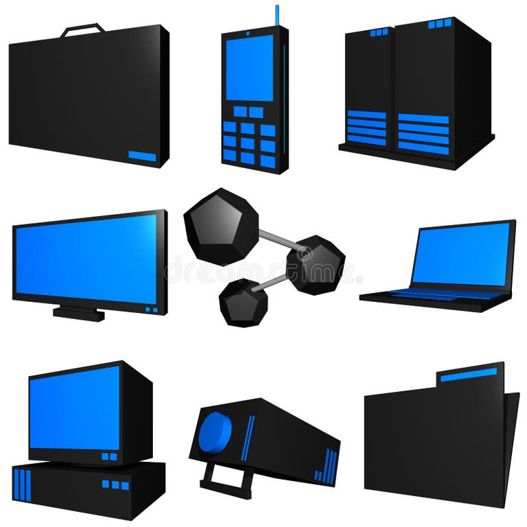 Information Technology Symbols Stock Illustrations – 37,726 Information ...