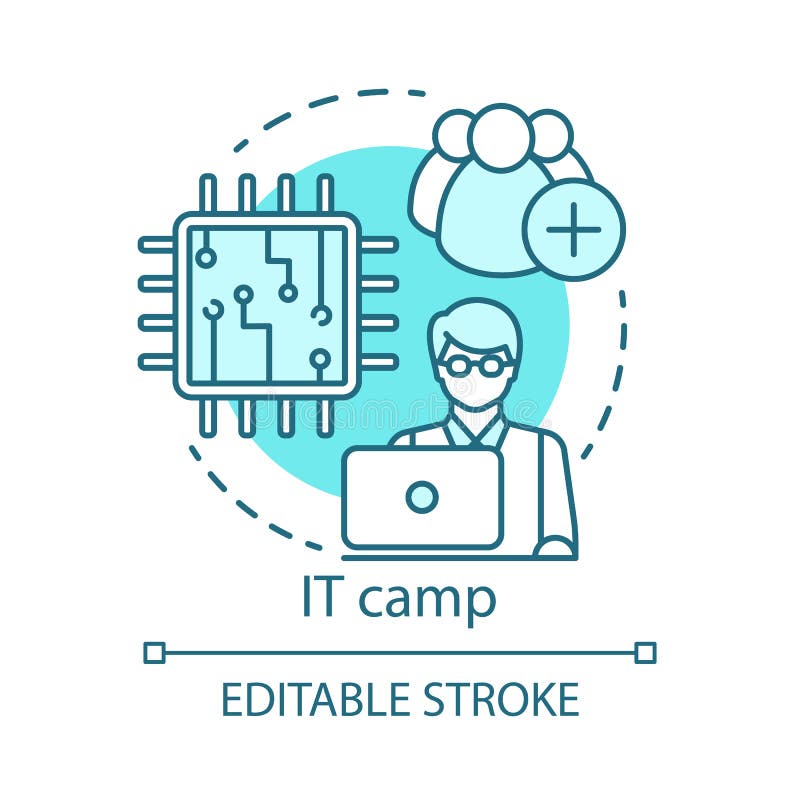Programmer Drawing Information Technology Stock Illustrations – 333 ...
