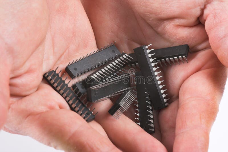 Information Technology - Chips Stock Photo - Image of concept, hardware ...
