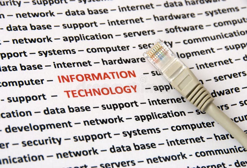 Information technology stock photo. Image of computer - 8229594