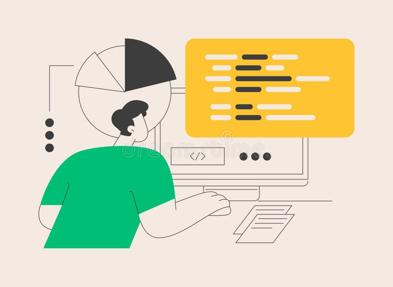 Information Technology Courses Abstract Concept Vector Illustration ...