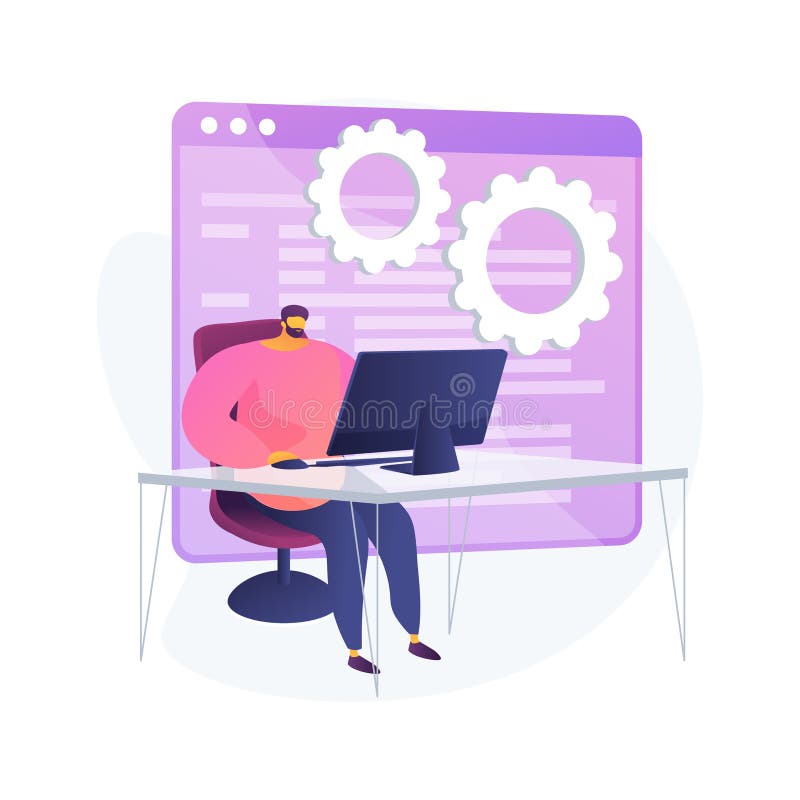 Information Technology Courses Vector Concept Metaphor Stock Vector ...