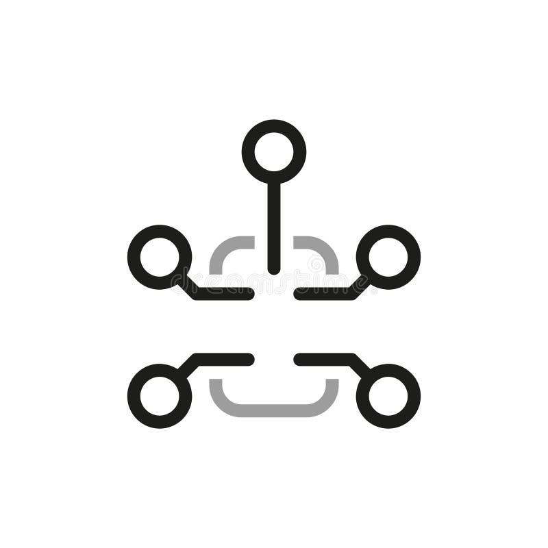 Information Technology Line Icons. UI Icon in a Flat Design. Thin ...