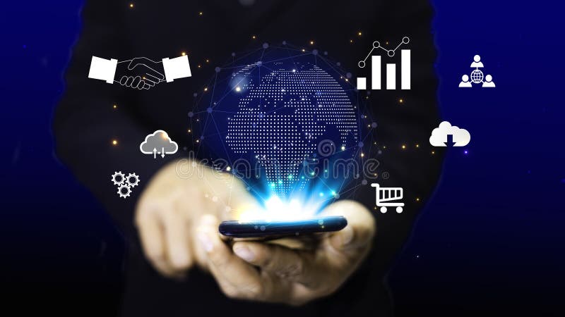 Information Technology Networks Internet Connecting Wireless Devices ...