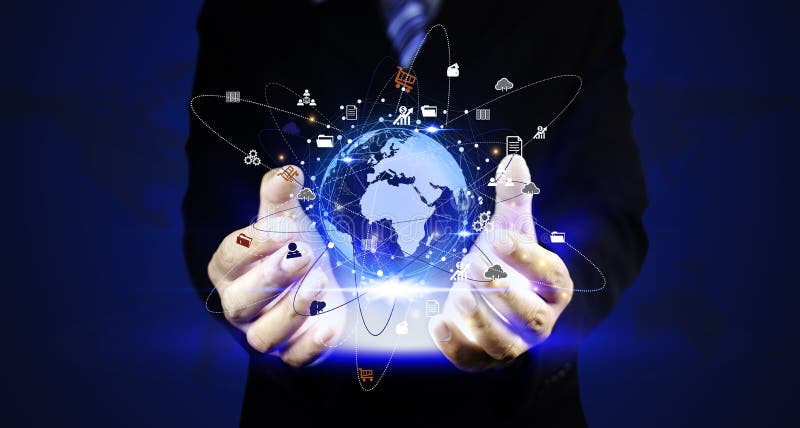 Information Technology Networks Internet Connecting Wireless Devices ...