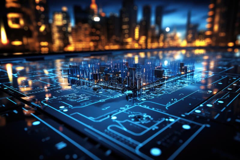 It Information Technology Themed Background Stock Photo Stock ...