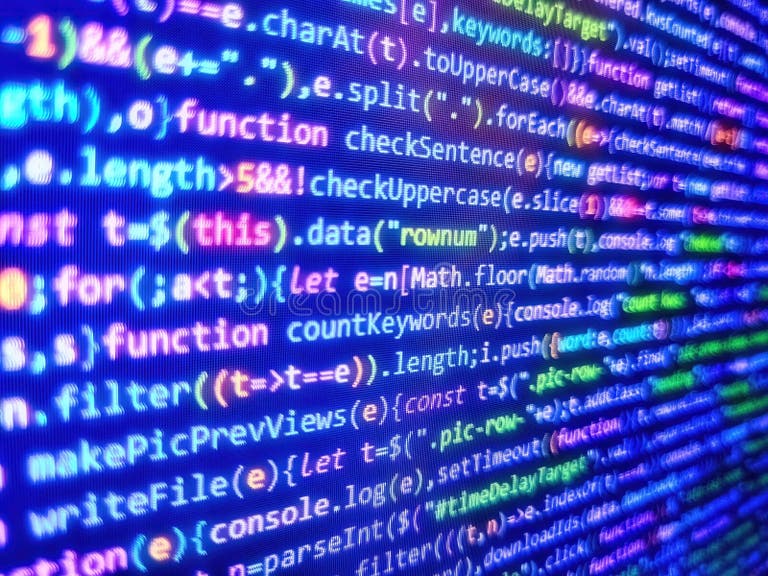 Information Technology Website Coding Standards for Web Design. Modern ...