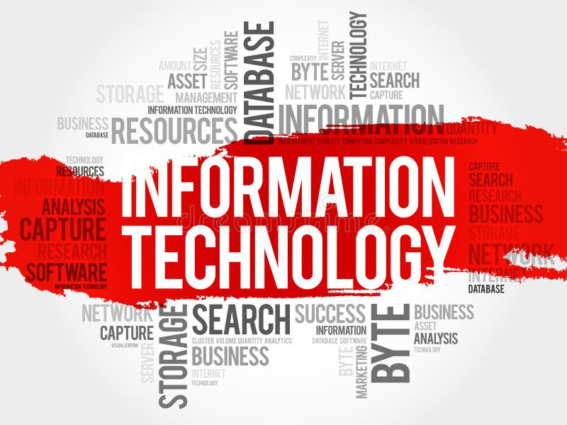 Information Technology Word Cloud Stock Illustration - Illustration of ... Information Technology Word Cloud Stock Illustration - Illustration of ...