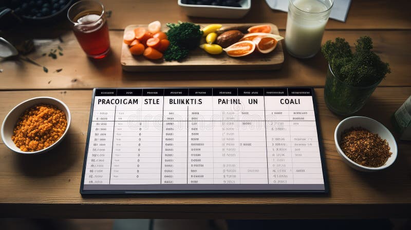 Information template table stock illustration. Illustration of analyze ...