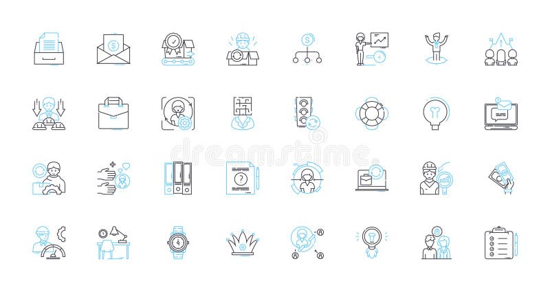 Information Tracking Linear Icons Set. Monitoring, Surveillance ... Information Tracking Linear Icons Set. Monitoring, Surveillance ...