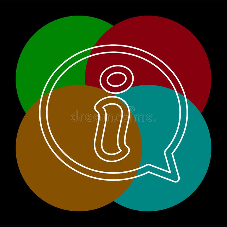 Information vector icon stock vector. Illustration of inform - 149324205