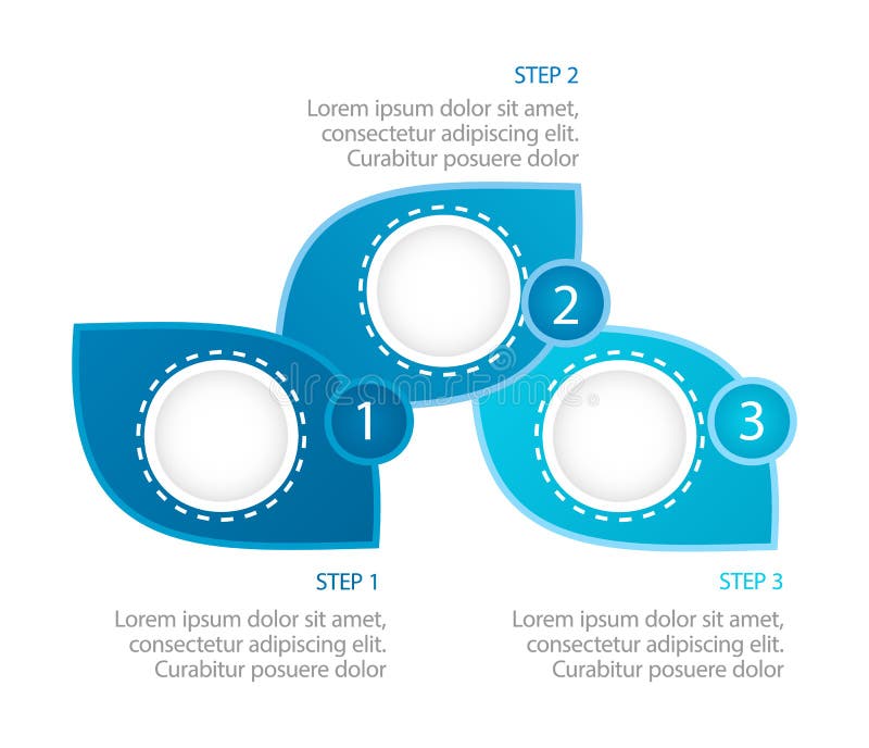 Informational Environmental Infographic Blue Leaf Chart Design Template ...