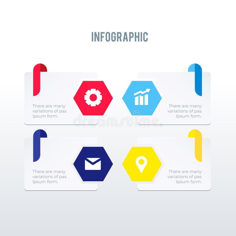 Informational Infographic Template Design. Business Concept Infograph ...