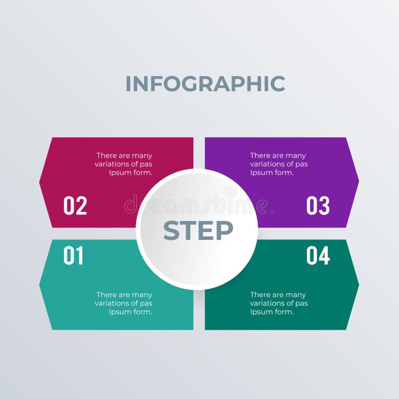 Informational Infographic Template Design. Business Concept Infograph ...