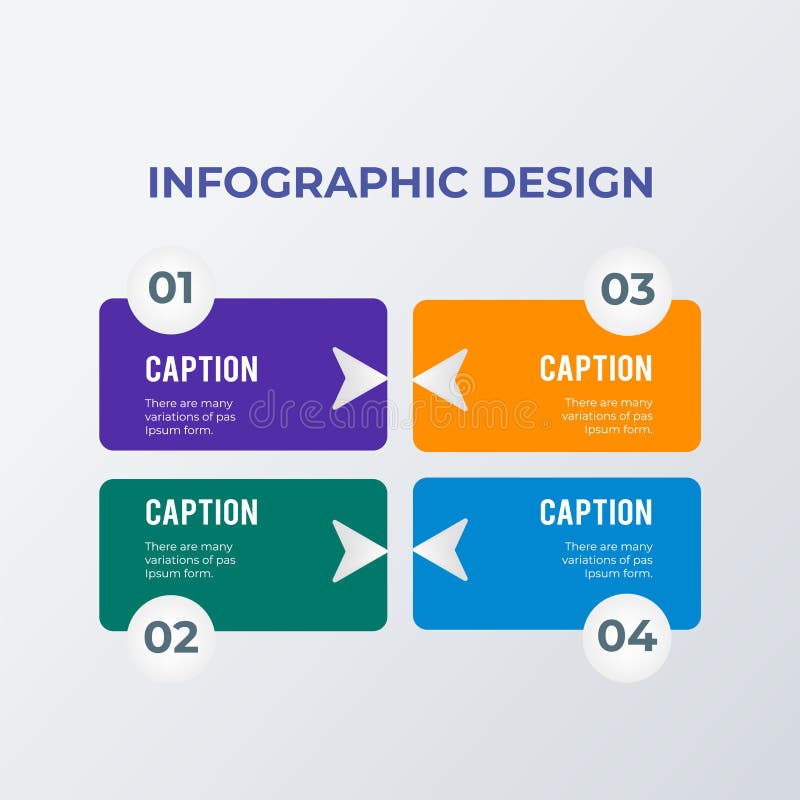 Informational Infographic Template Design. Business Concept Infograph ...