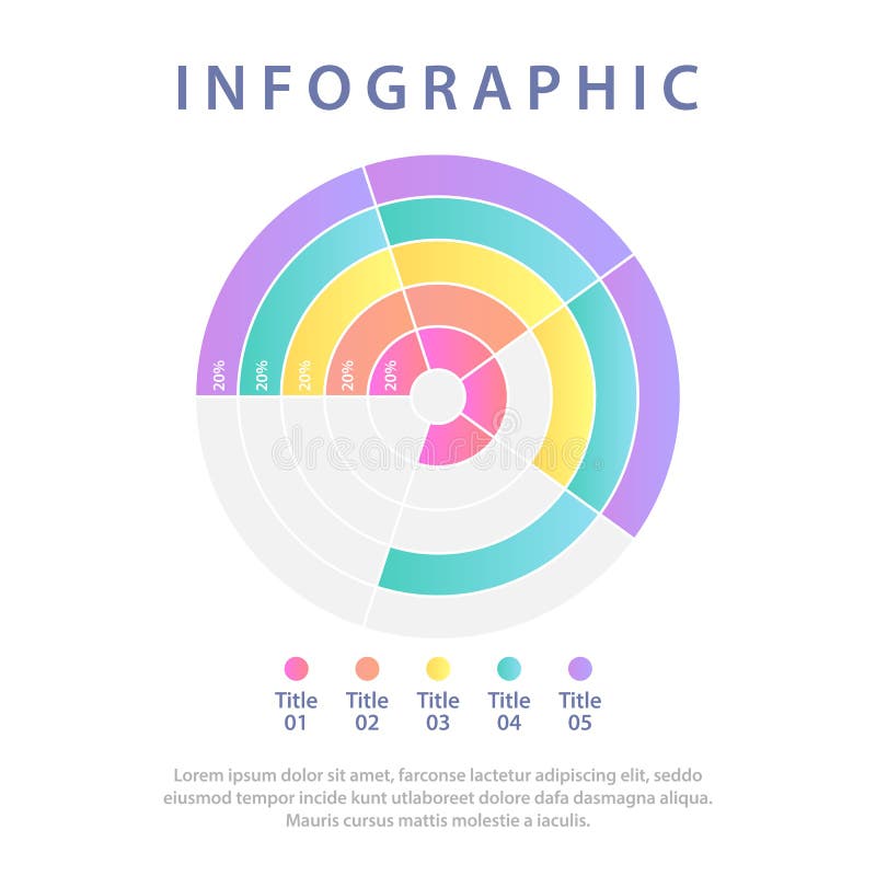 Informational Sources Analysis Presentation with Circle Infographic ...