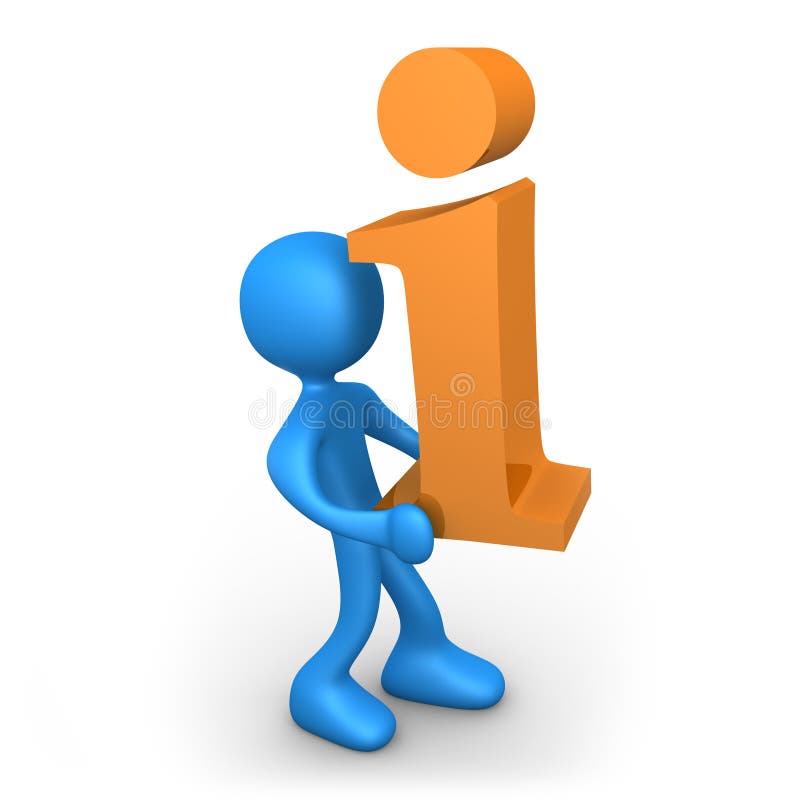 Informationen stock abbildung. Illustration von zeichen - 3066254