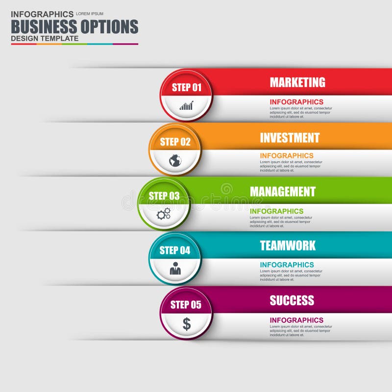 Informationen Infographics Design Vektor Abbildung - Illustration von ...