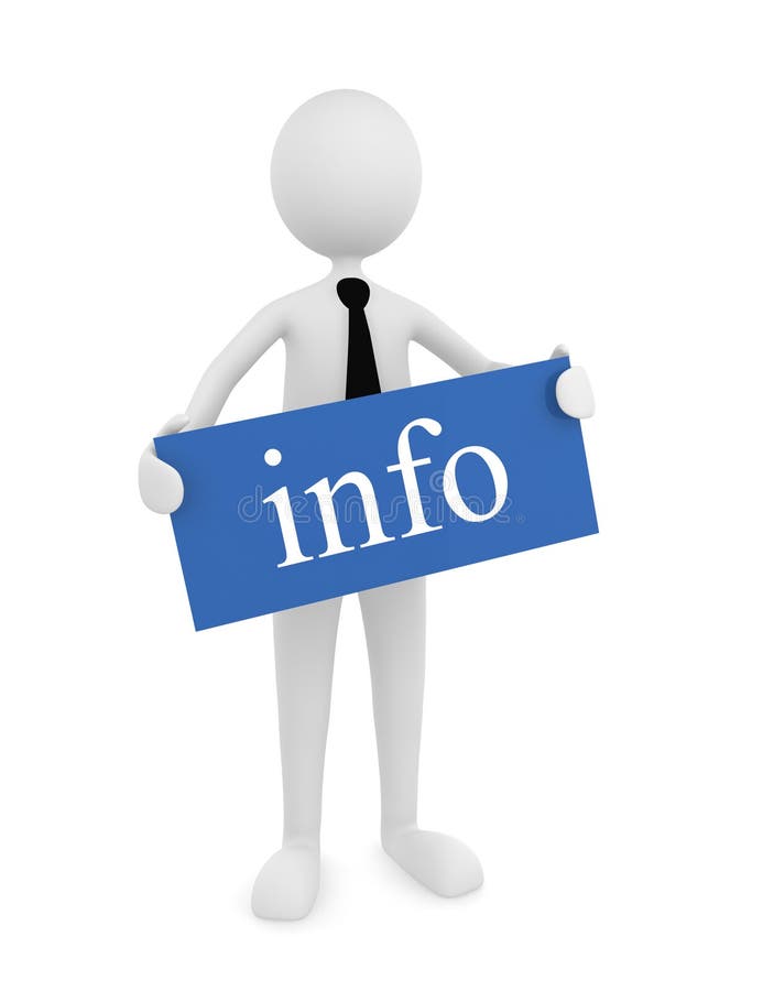 Informations-Zeichen stock abbildung. Illustration von kommunikation ...