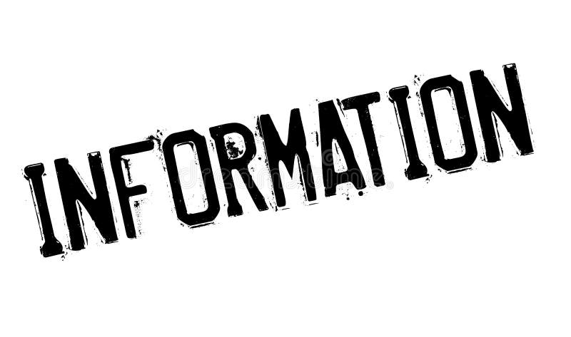 Stempel Der Vertraulichen Information Vektor Abbildung - Illustration ...